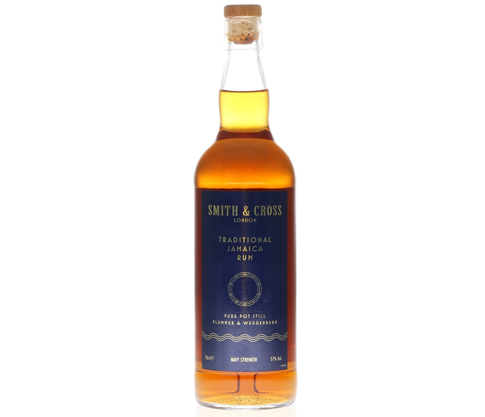 Smith & Cross Traditional Jamaica Rum (Navy strength) - 70cl bottle ...