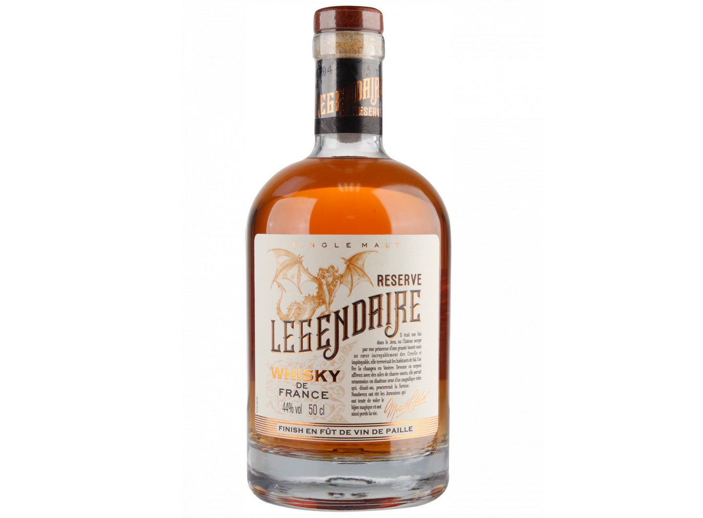 Legendaire Whisky de France 'en fut de vin Paille', France - 50cl bott ...